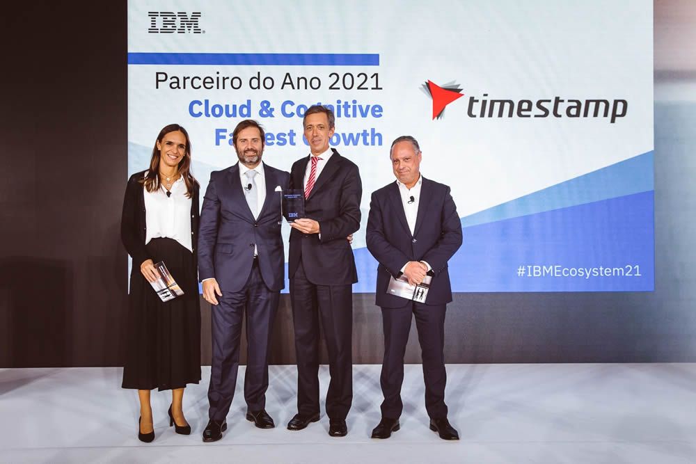 A Timestamp foi reconhecida como Parceiro do Ano 2021 - IBM Cloud ...